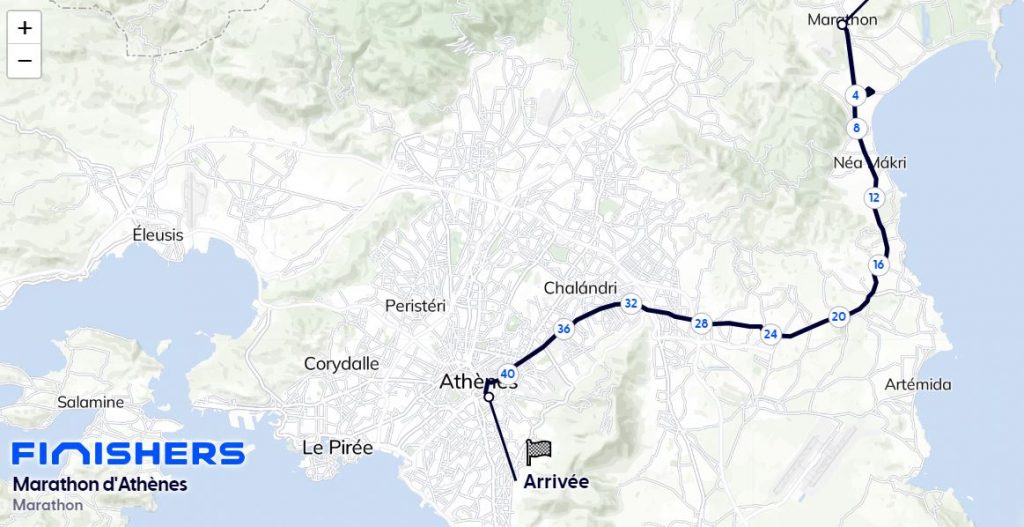 Les modalités d'inscription pour le Marathon d'Athènes: date et prix